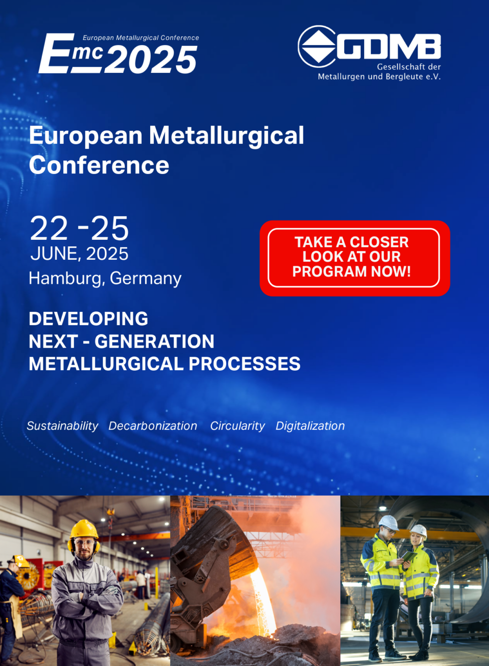EMC 2025 DE | GDMB Gesellschaft der Metallurgen und Bergleute e. V.
